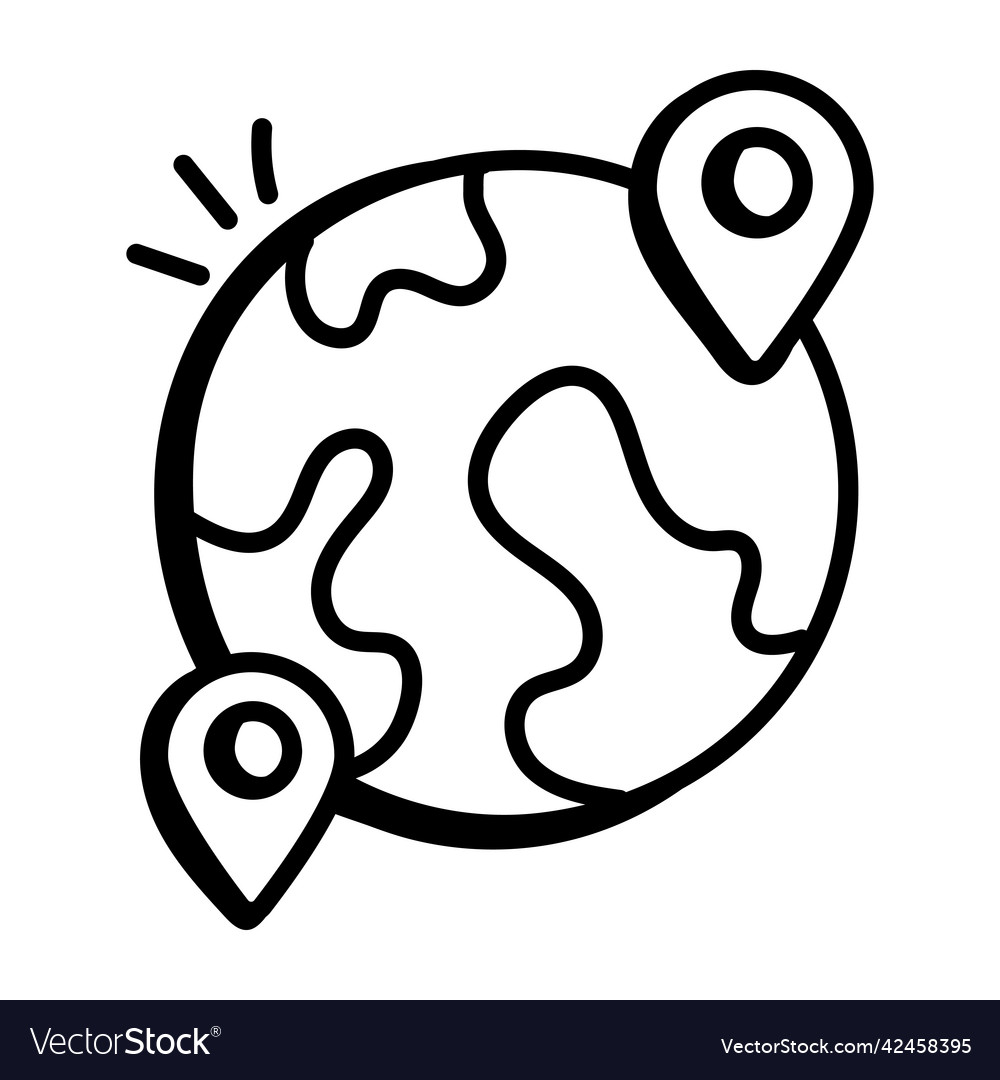 Geolocation Royalty Free Vector Image - VectorStock