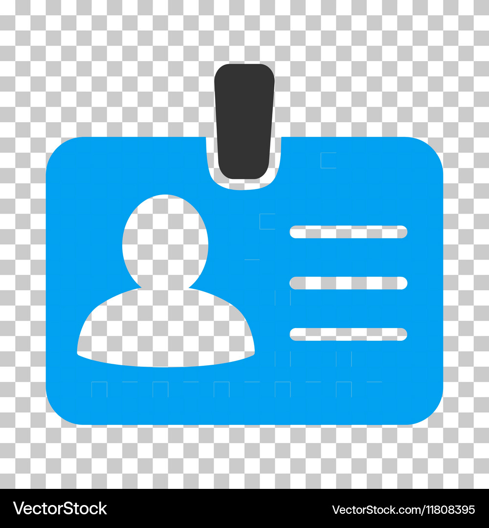 Person badge icon Royalty Free Vector Image - VectorStock