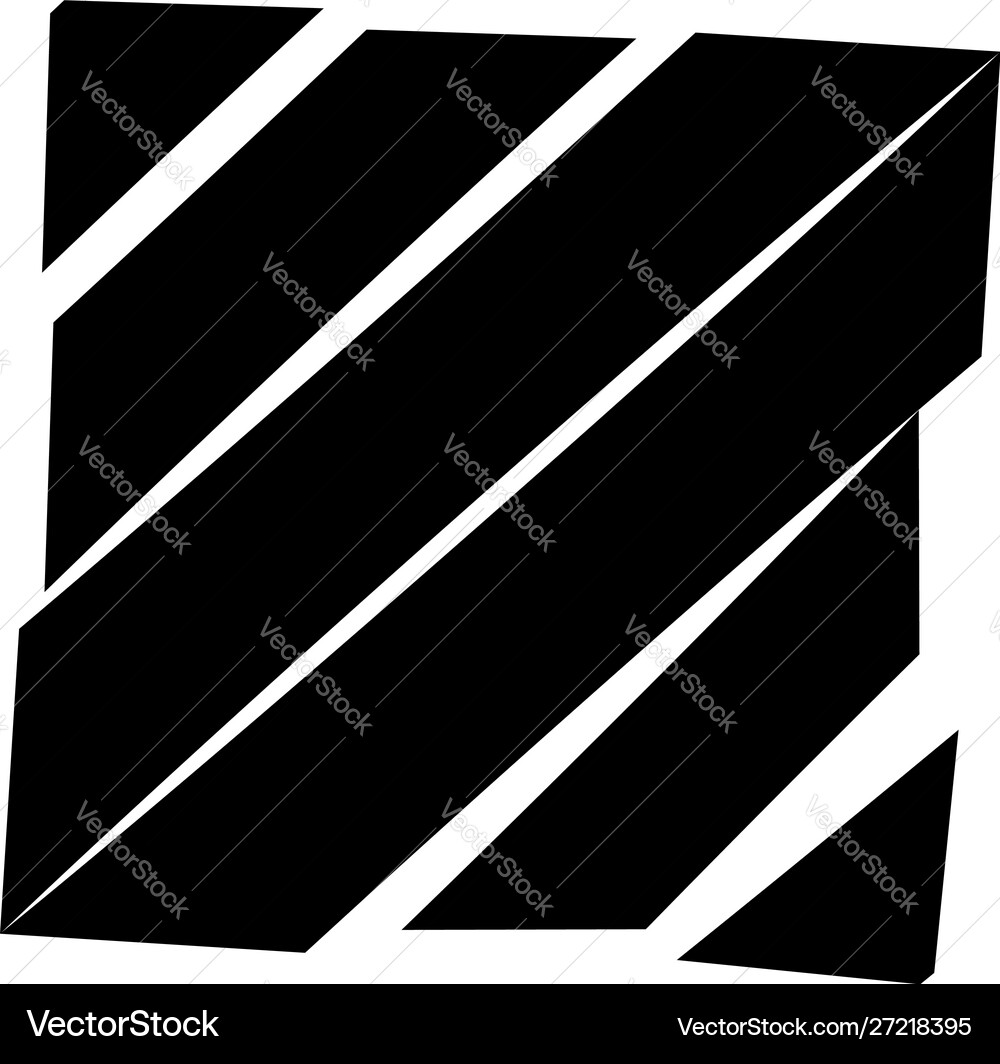 Shatter fracture break effect destruction destroy Vector Image