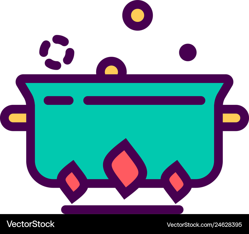 Stew icon design gastronomy icon design Royalty Free Vector