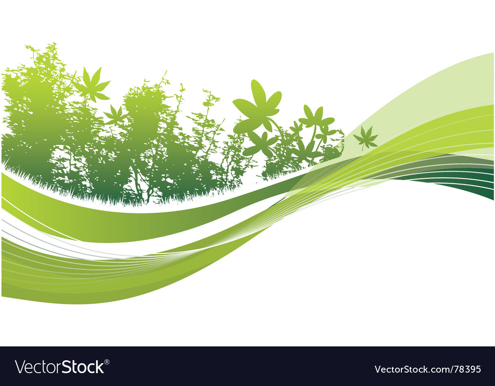 Trees background Royalty Free Vector Image - VectorStock