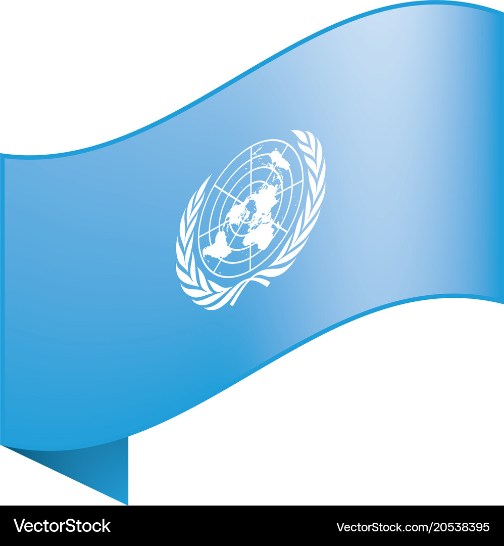 Un flag Royalty Free Vector Image - VectorStock