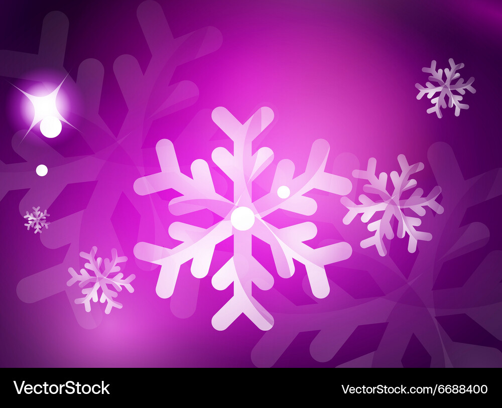 Holiday purple abstract background winter Vector Image