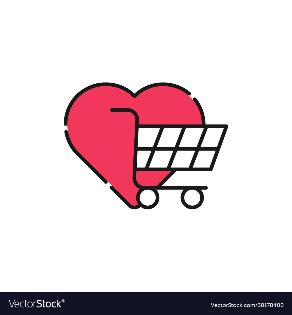 Shopping wish list icon wish list Royalty Free Vector Image