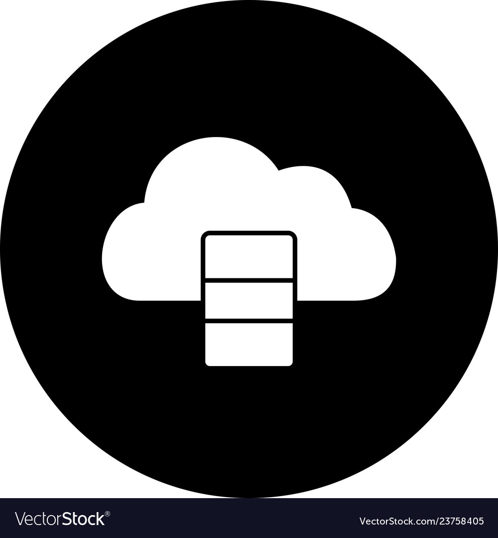 Data base icon Royalty Free Vector Image - VectorStock