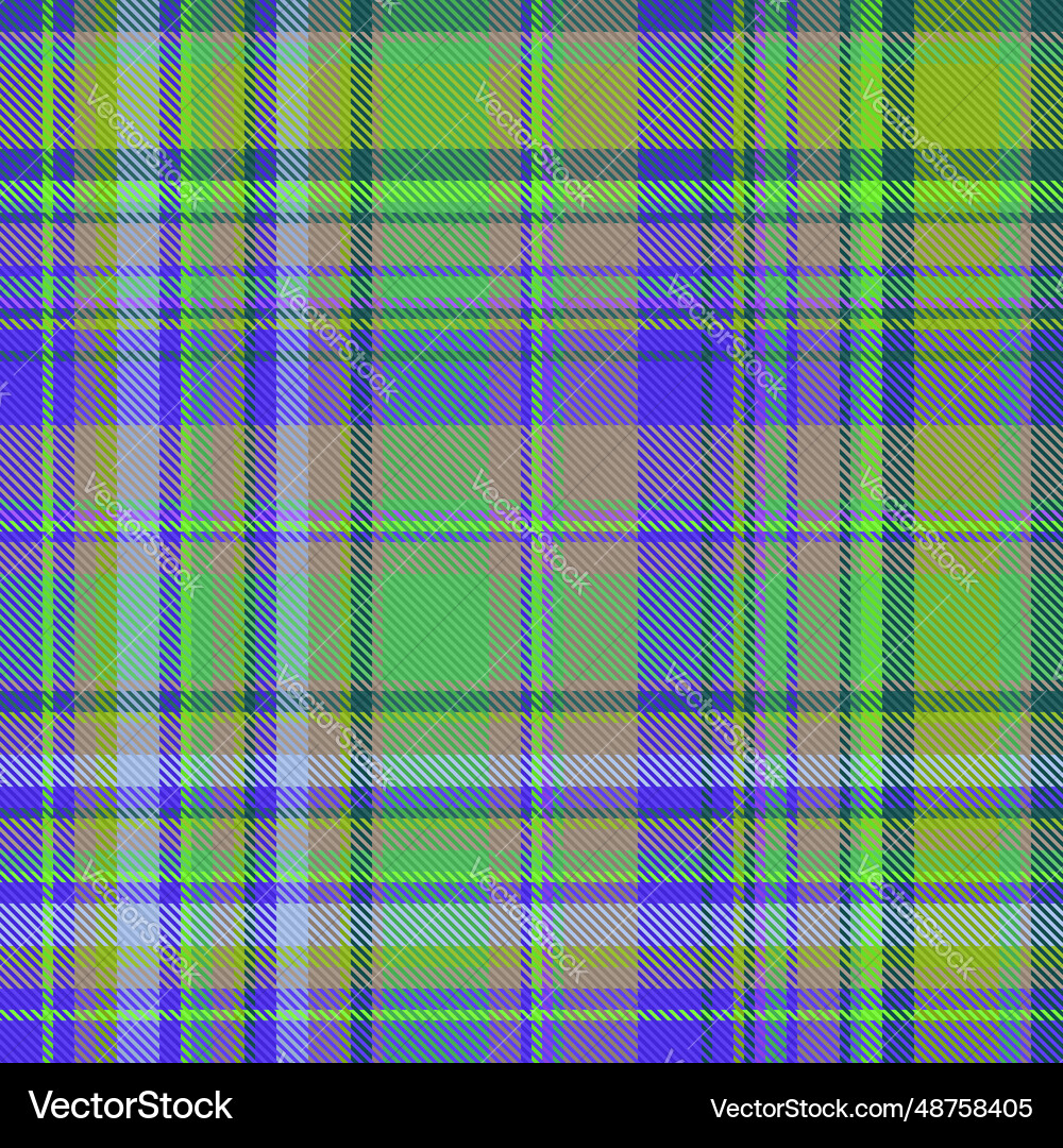 Fabric texture seamless of check textile Vector Image