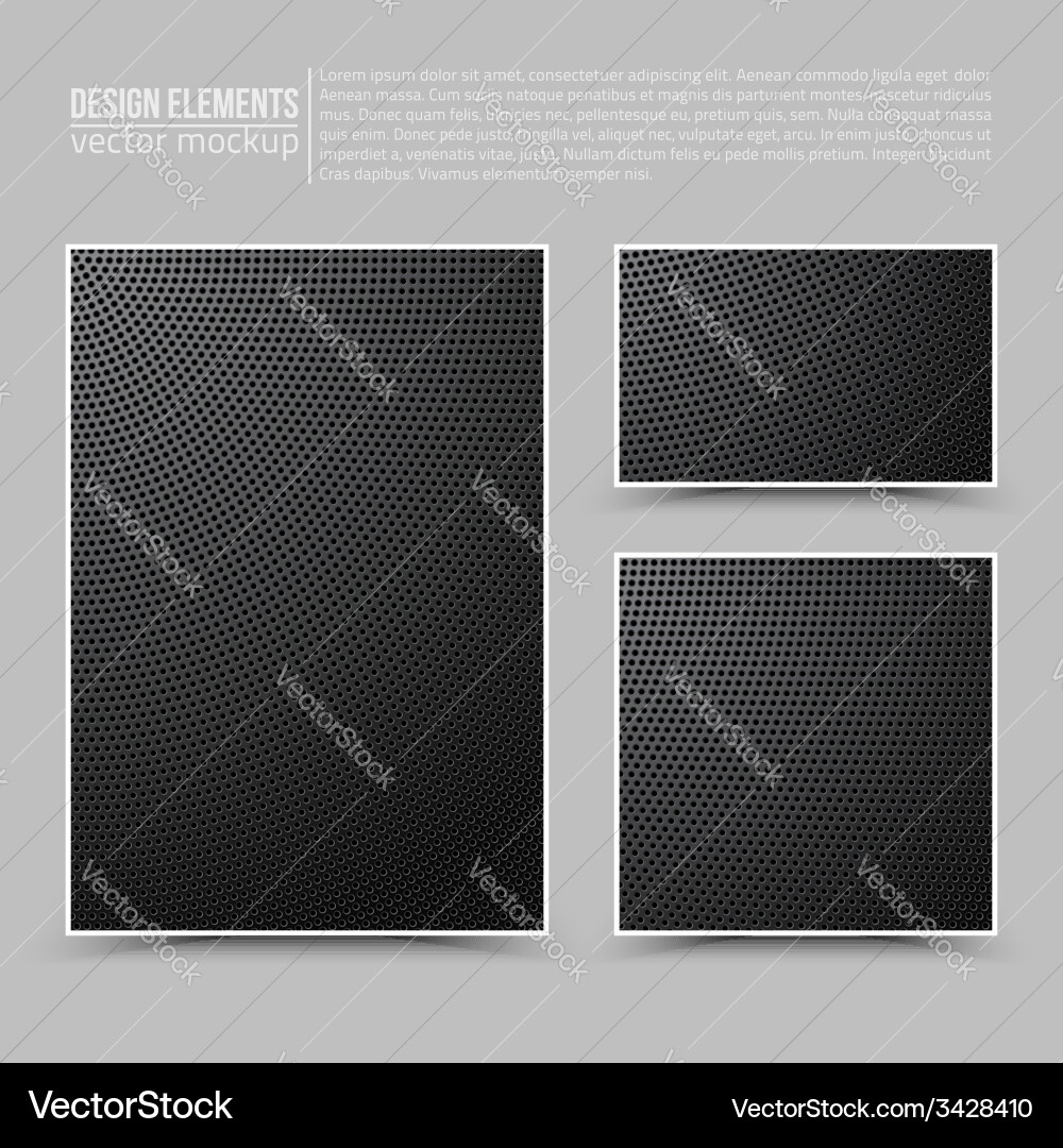 Design Elements Template Royalty Free Vector Image