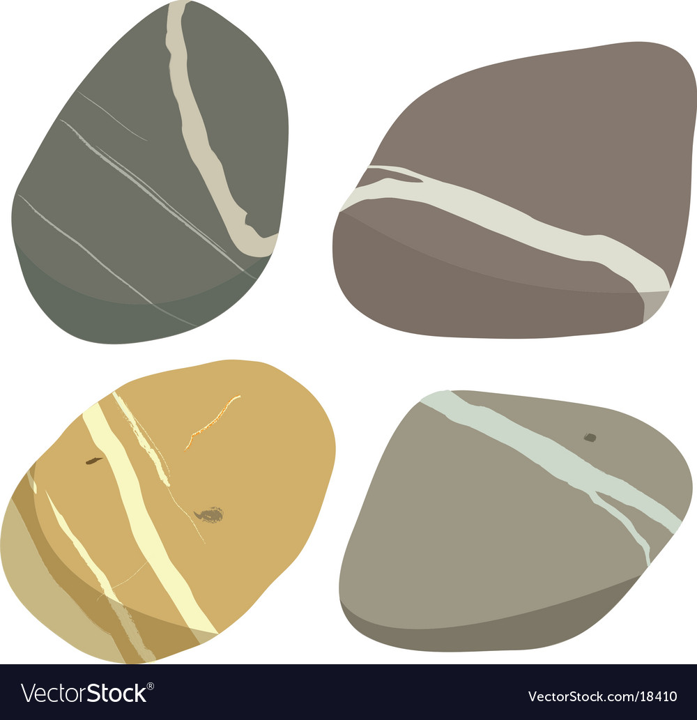 Pebbles Royalty Free Vector Image - VectorStock