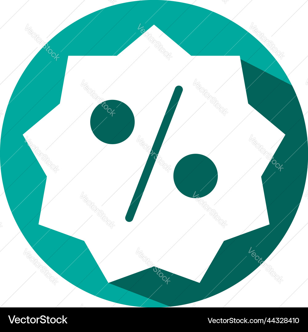 Shopping discount on a white background Royalty Free Vector