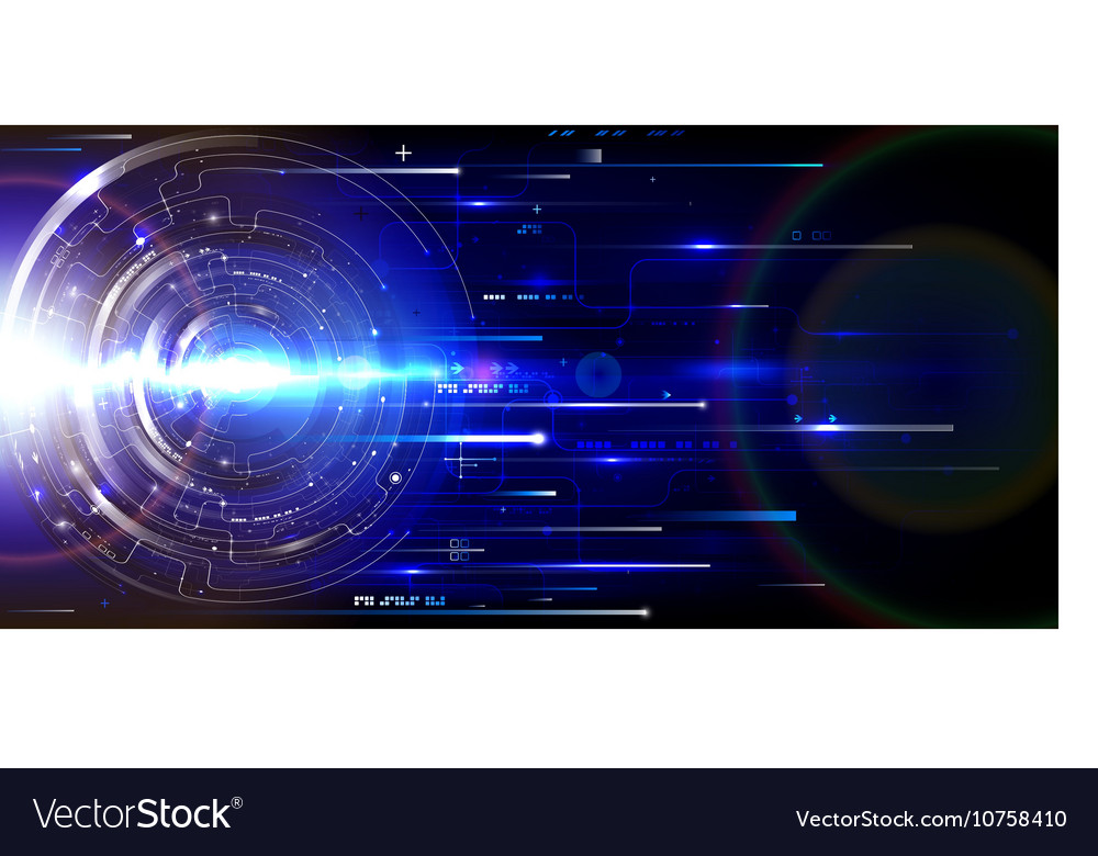 Tech abstraction Royalty Free Vector Image - VectorStock