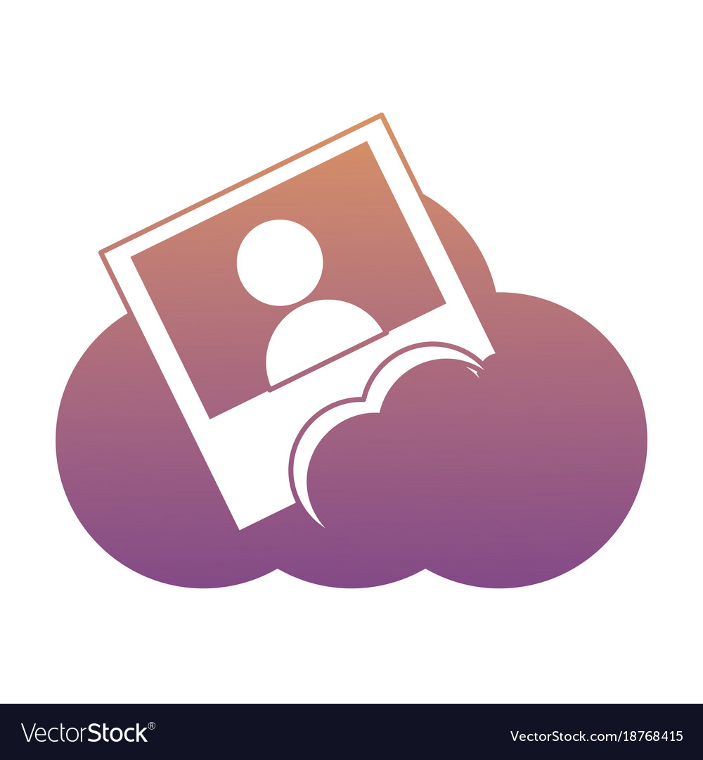 Cloud storage design concept Royalty Free Vector Image