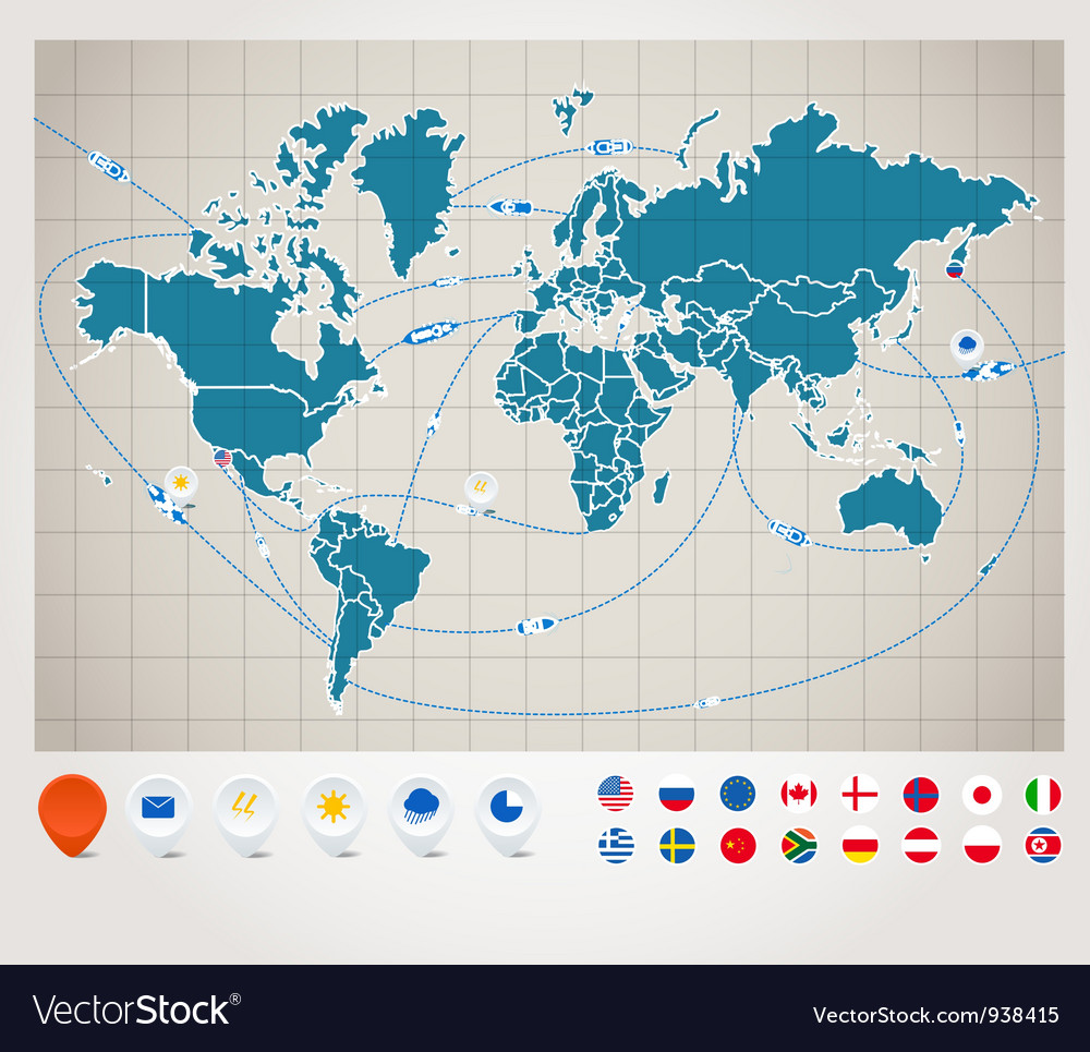 Computer network Royalty Free Vector Image - VectorStock