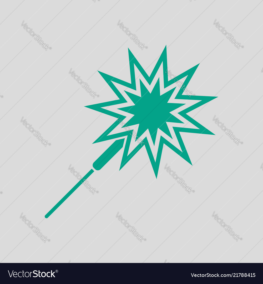 Party sparkler icon Royalty Free Vector Image - VectorStock