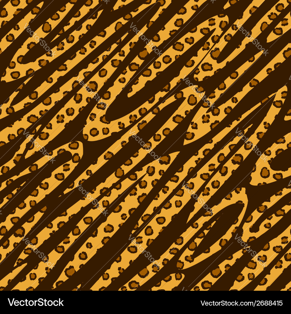 Seamless animal skin Royalty Free Vector Image