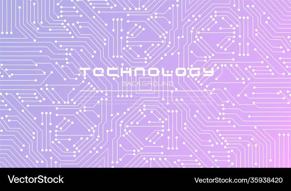 Abstract technology geometric and connection Vector Image