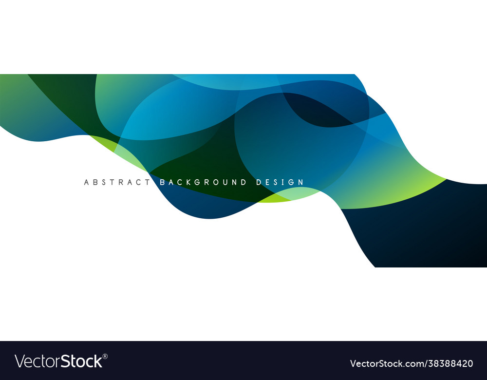 Trendy simple fluid color gradient abstract Vector Image