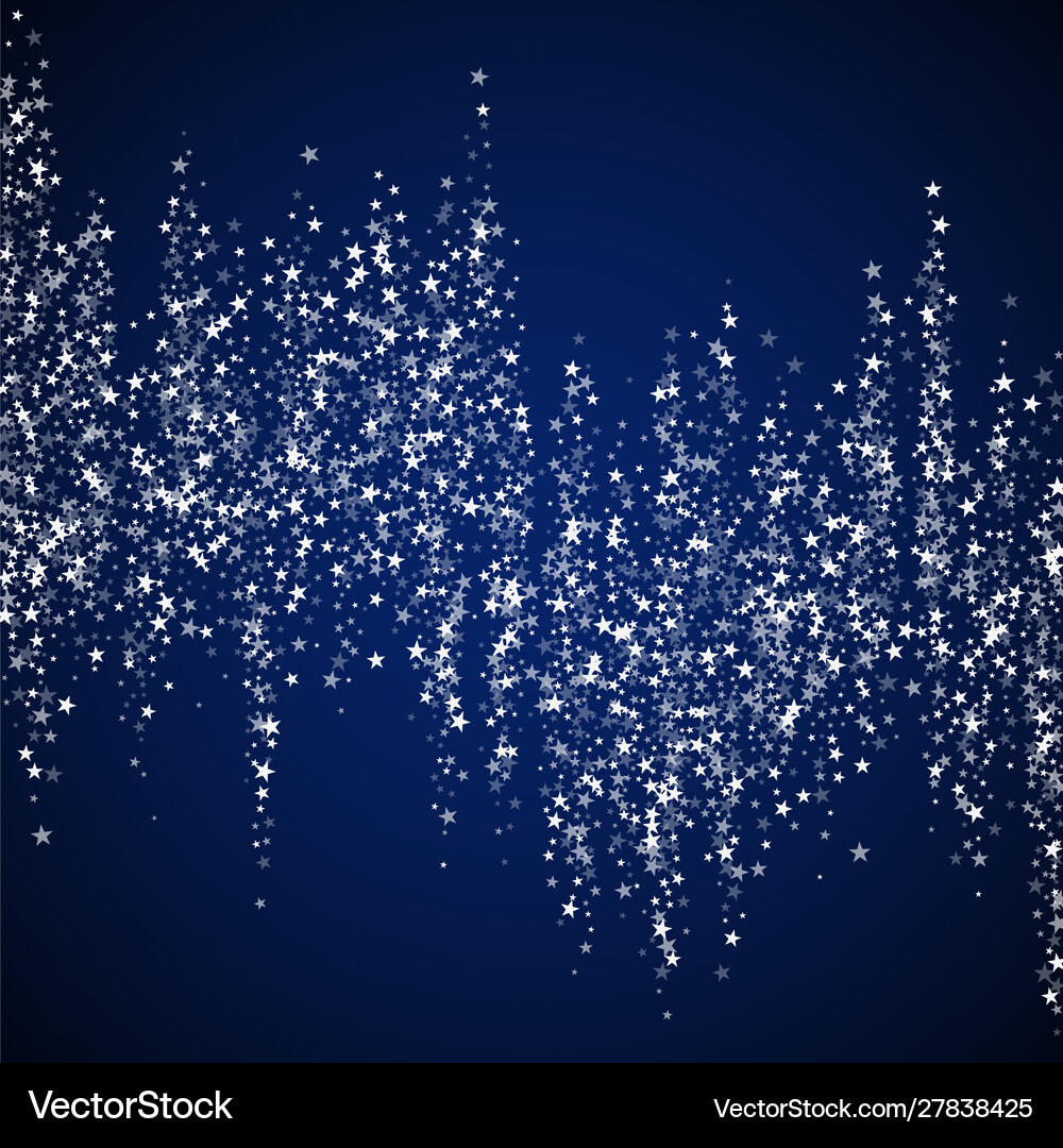 Amazing falling stars christmas background subtle Vector Image