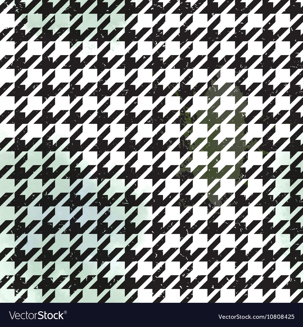 Seamless houndstooth pattern Royalty Free Vector Image