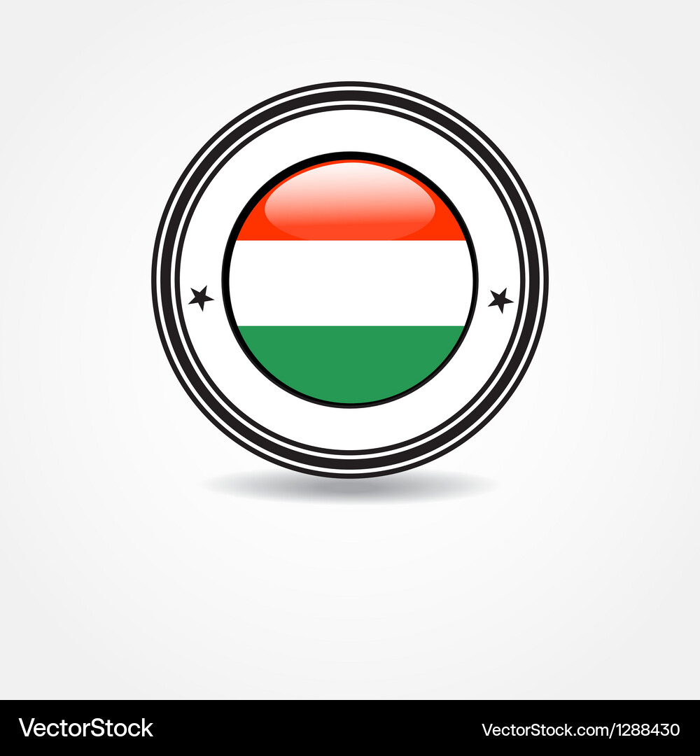 Italian flag in rubber stamp Royalty Free Vector Image