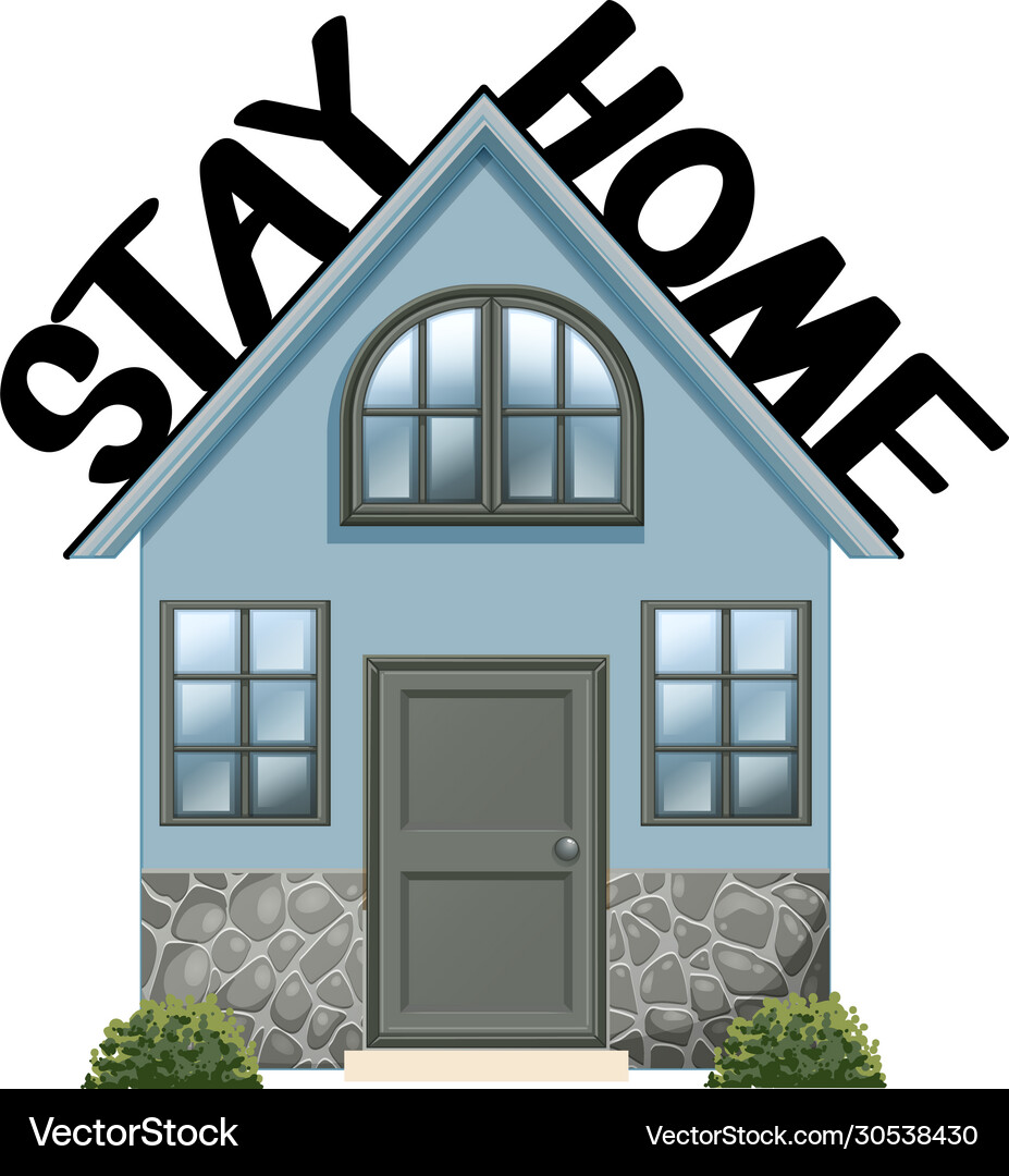 Poster design for coronavirus theme with word Vector Image