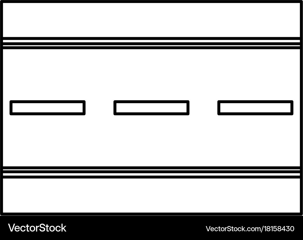 Road Royalty Free Vector Image - VectorStock