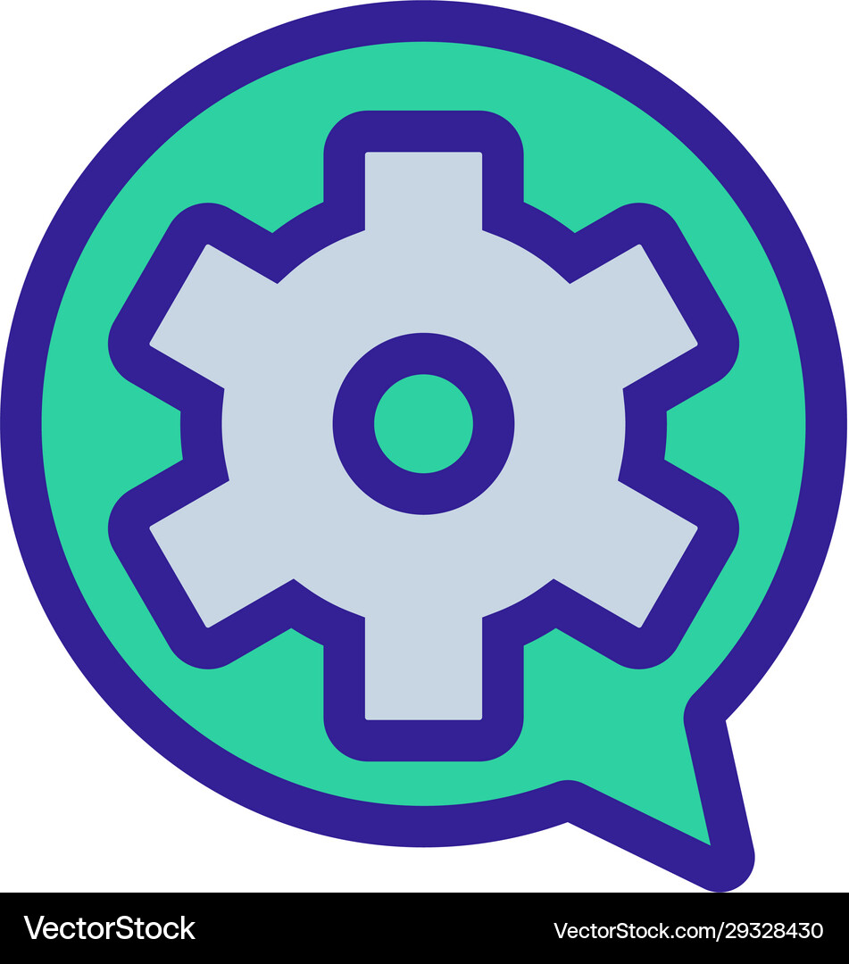 Set up icon isolated contour symbol Royalty Free Vector