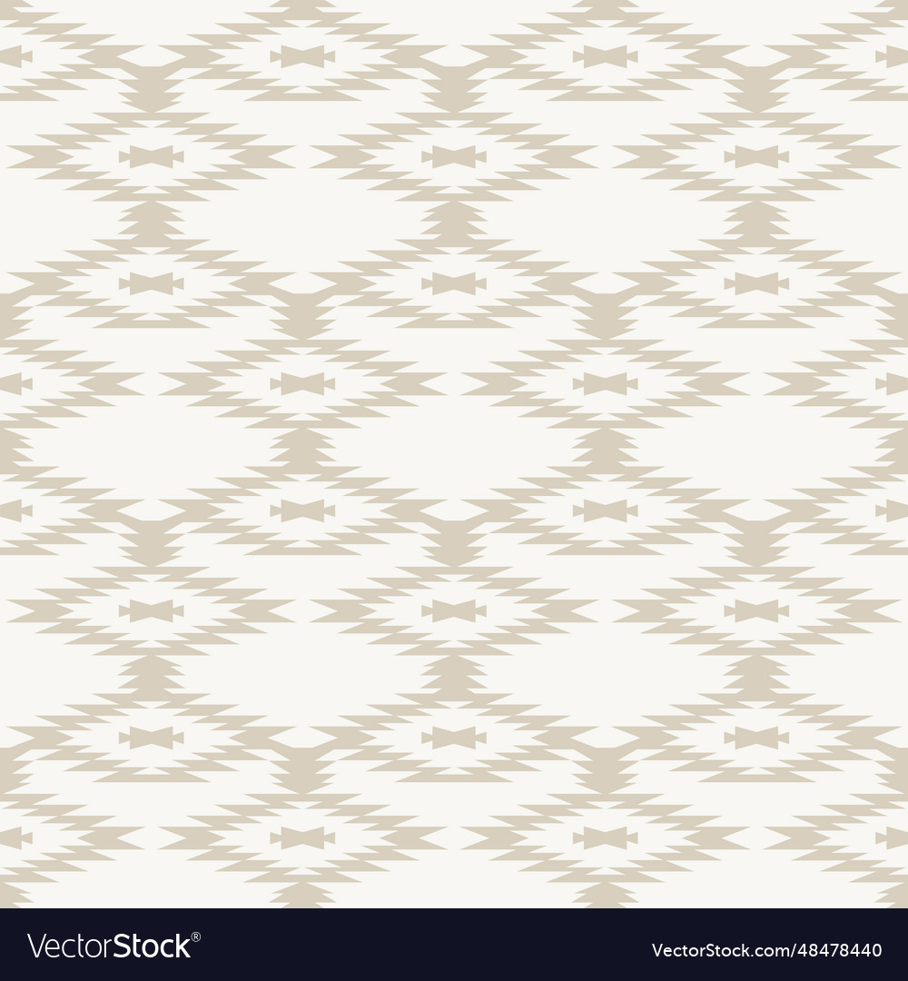 Minimal southwestern boho navajo seamless pattern Vector Image