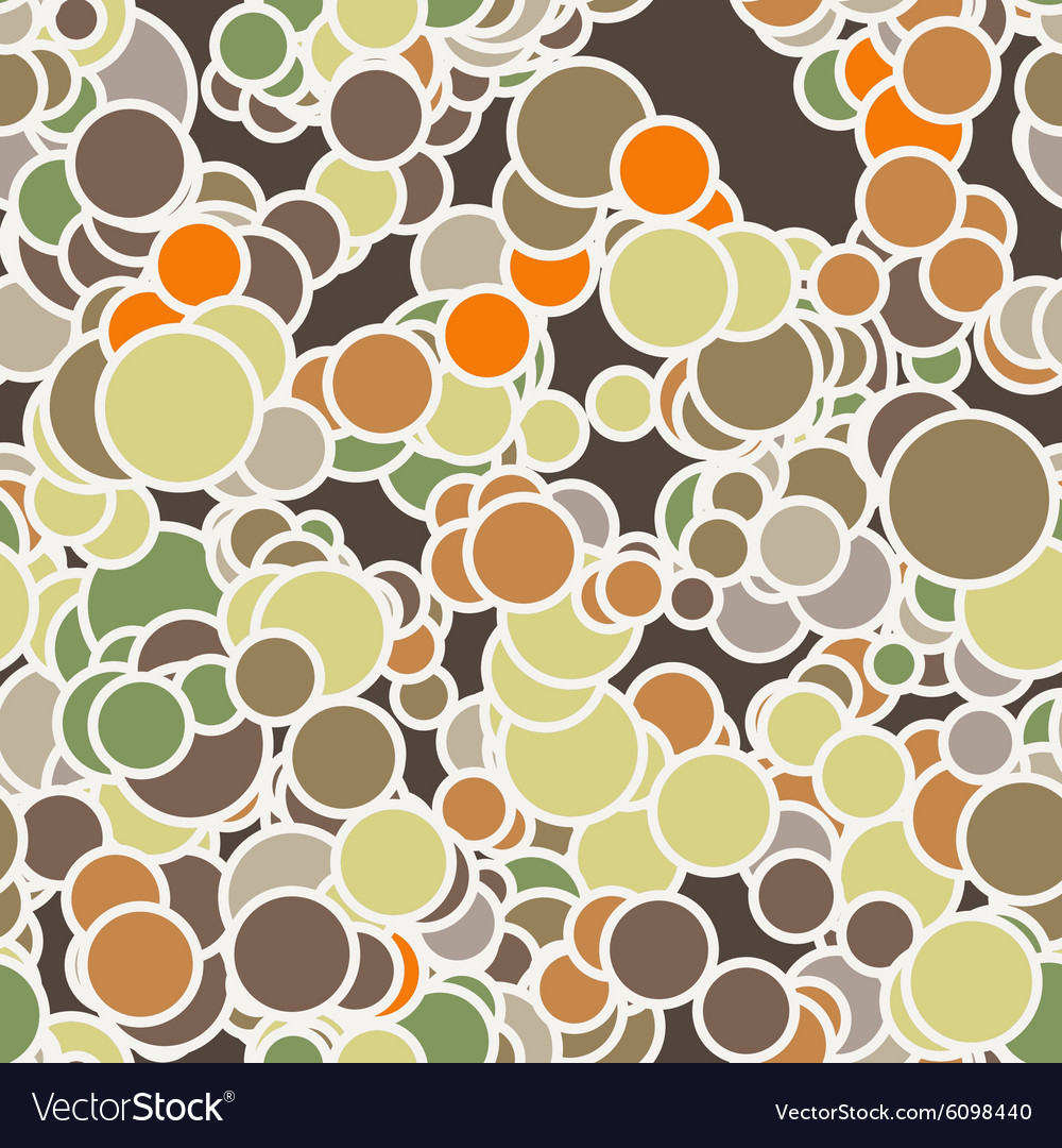 Seamless pattern colored circles Royalty Free Vector Image