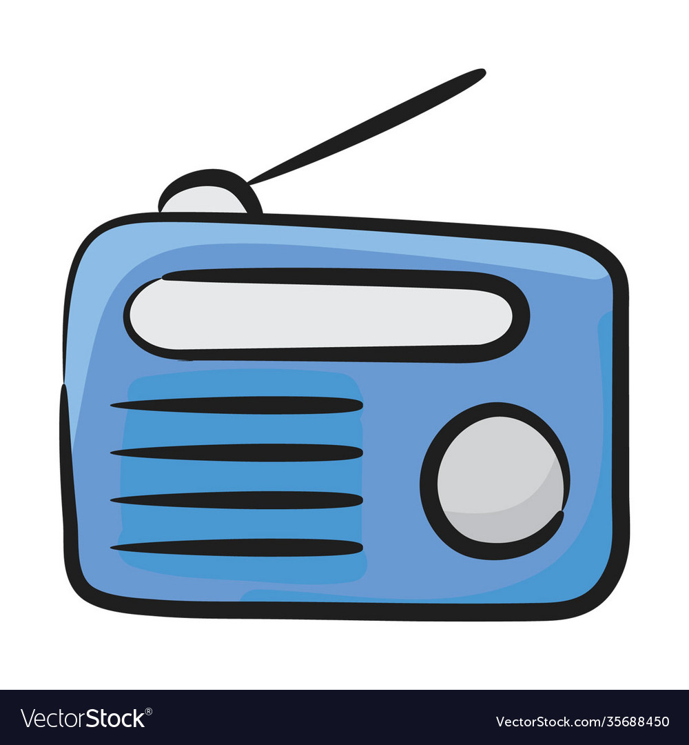 Radio Royalty Free Vector Image - VectorStock Radio Royalty Free Vector Image - VectorStock