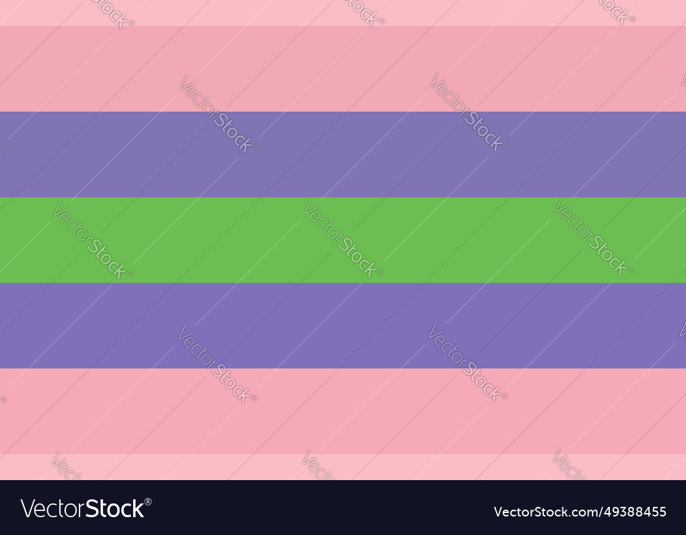 Trigender Pride Flag Sexual Identity Royalty Free Vector