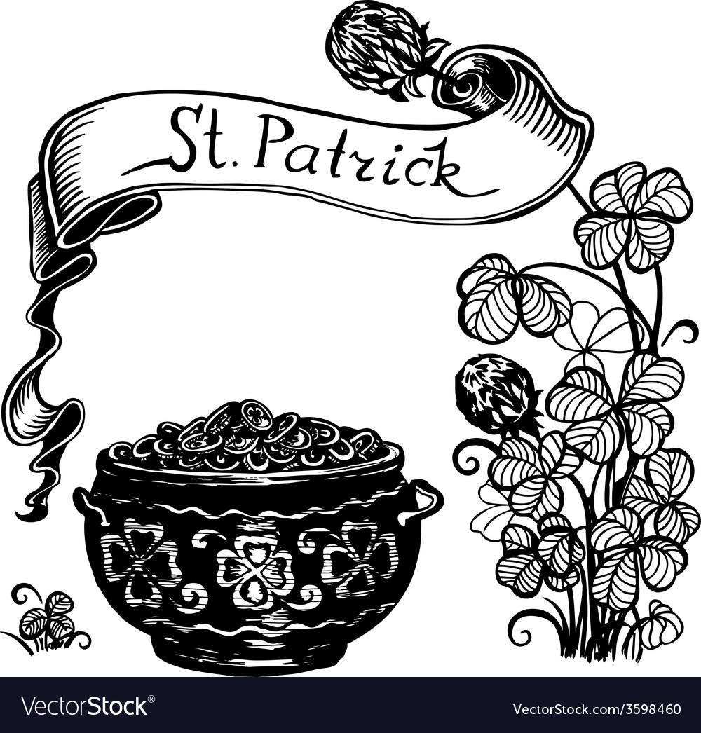 St patrick Royalty Free Vector Image - VectorStock