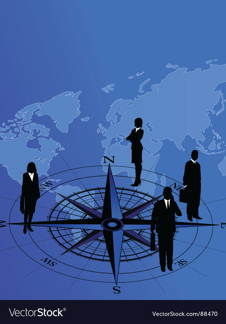 Compass figure Royalty Free Vector Image - VectorStock