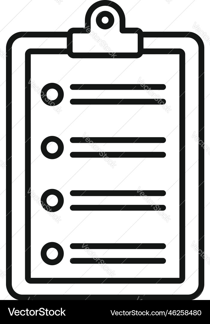 Core board icon outline social business Royalty Free Vector