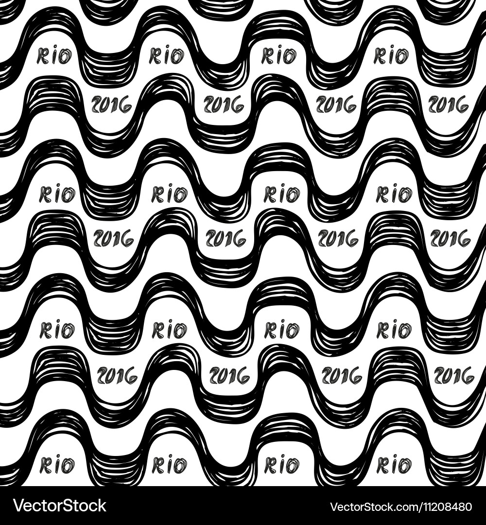 Ipanema pattern 2 Royalty Free Vector Image - VectorStock