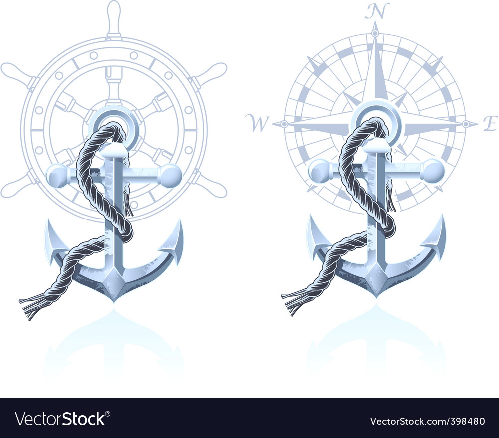 Nautical emblems Royalty Free Vector Image - VectorStock