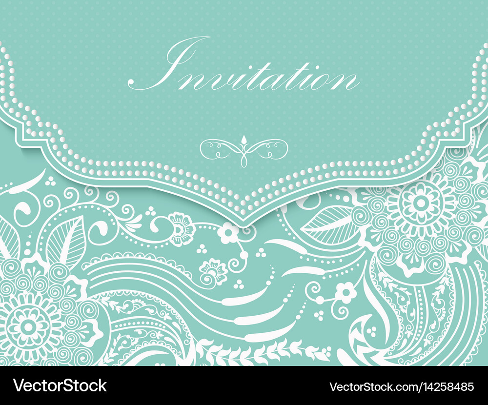Wedding invitation and announcement Royalty Free Vector