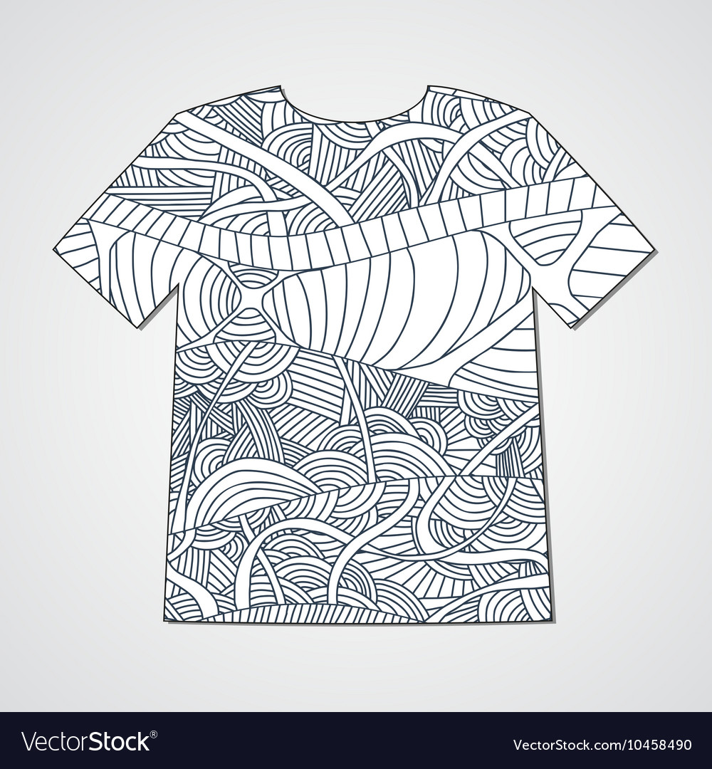 Hand drawn doodle pattern Royalty Free Vector Image