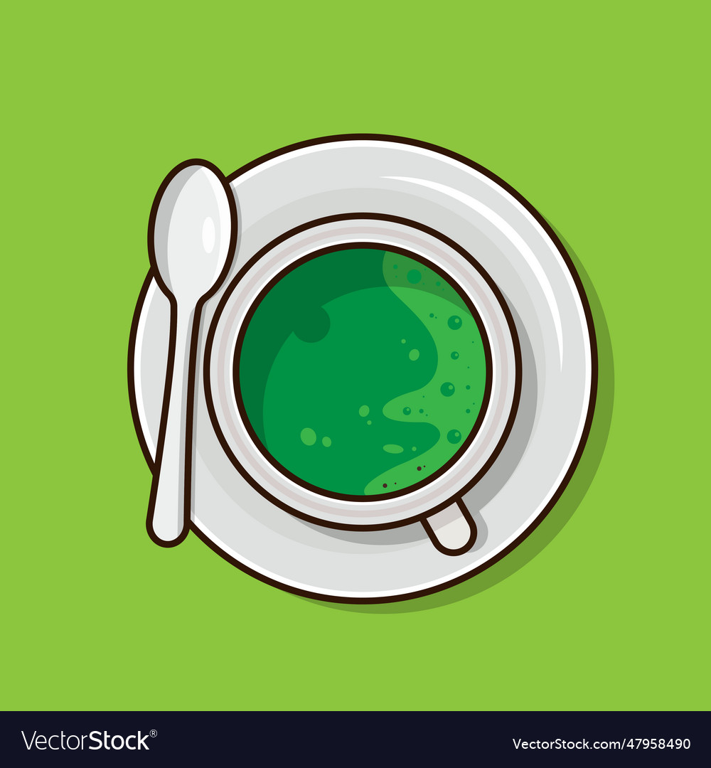 Matcha Royalty Free Vector Image - VectorStock