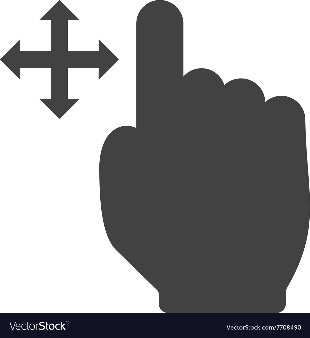 Move Royalty Free Vector Image - VectorStock