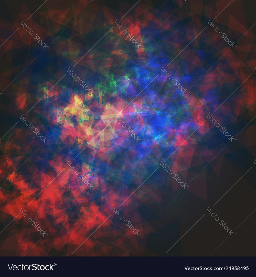 Abstract polygonal colorful background Royalty Free Vector