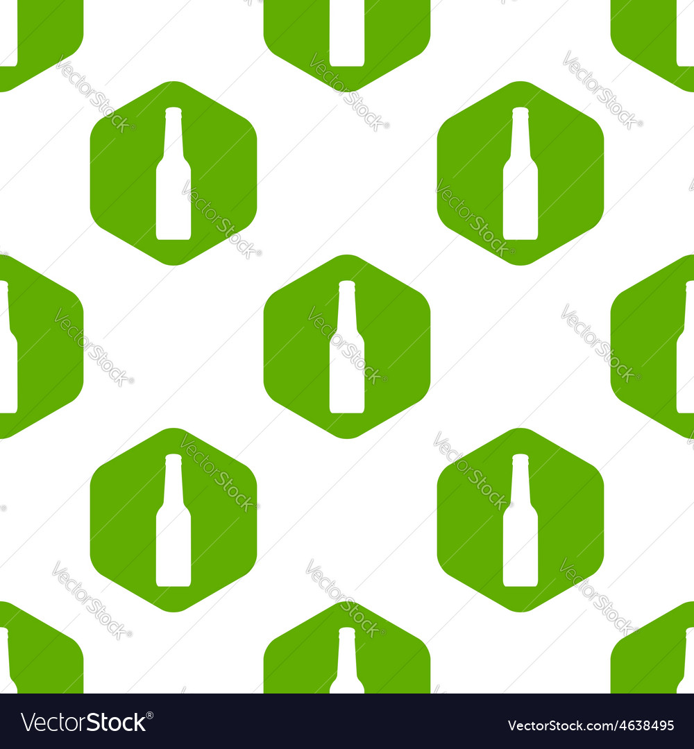 Bottle pattern Royalty Free Vector Image - VectorStock