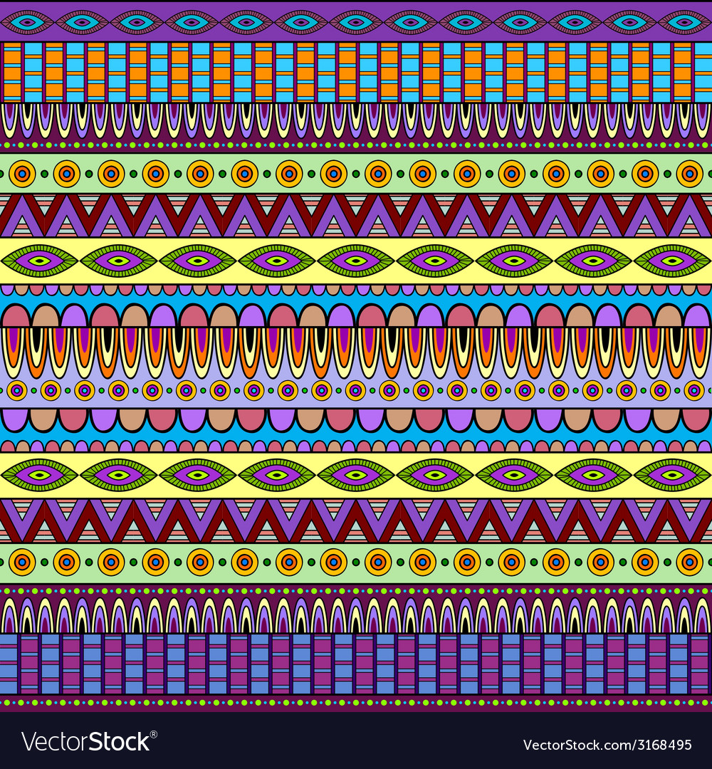 Ethnic pattern Royalty Free Vector Image - VectorStock