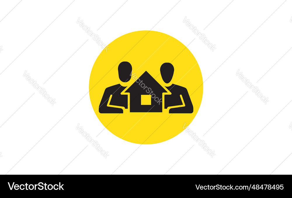House selection and search project real Royalty Free Vector