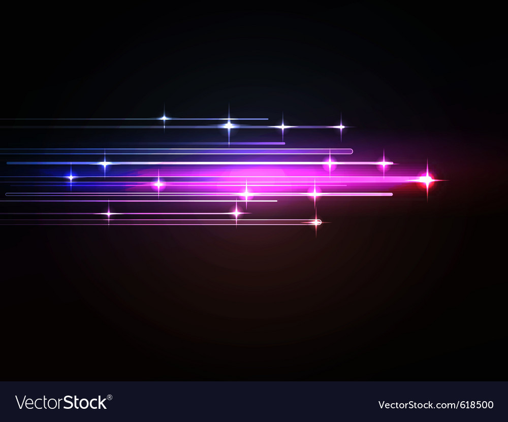 Abstract glowing background with digital symbols Vector Image