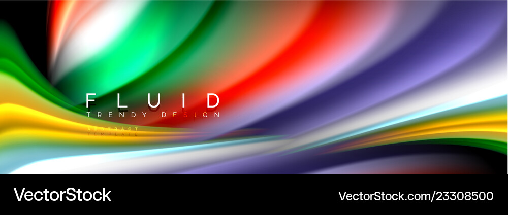 Abstract wave line water 3d background wave Vector Image