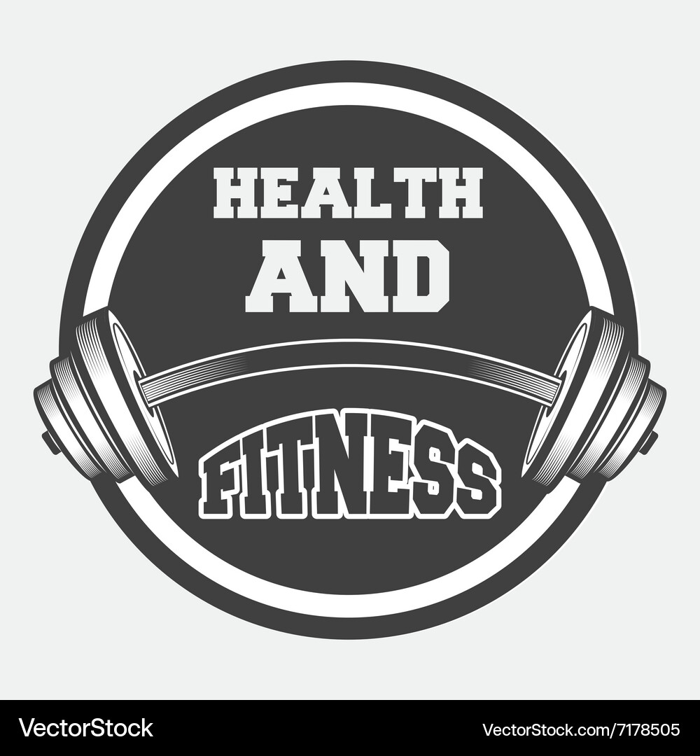 Fitness club design Royalty Free Vector Image - VectorStock