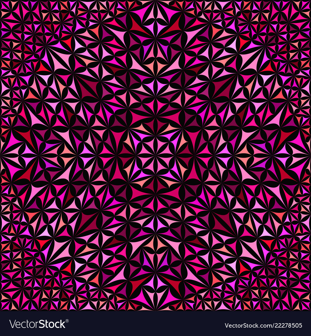 Pink seamless kaleidoscope pattern background Vector Image