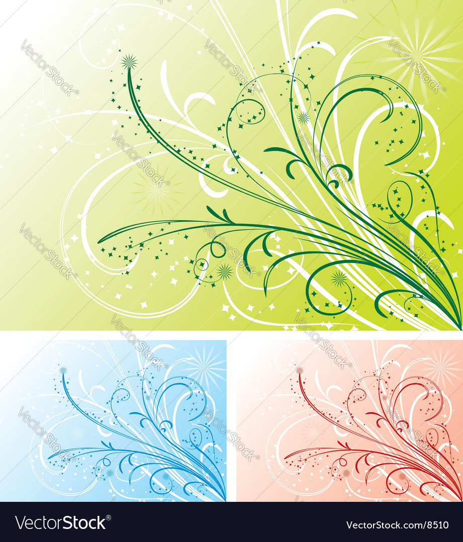 Background flower Royalty Free Vector Image - VectorStock