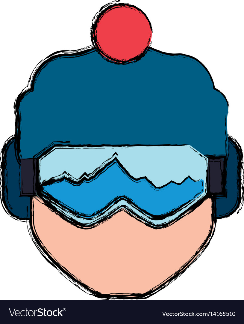 Snowboard sport equipment Royalty Free Vector Image