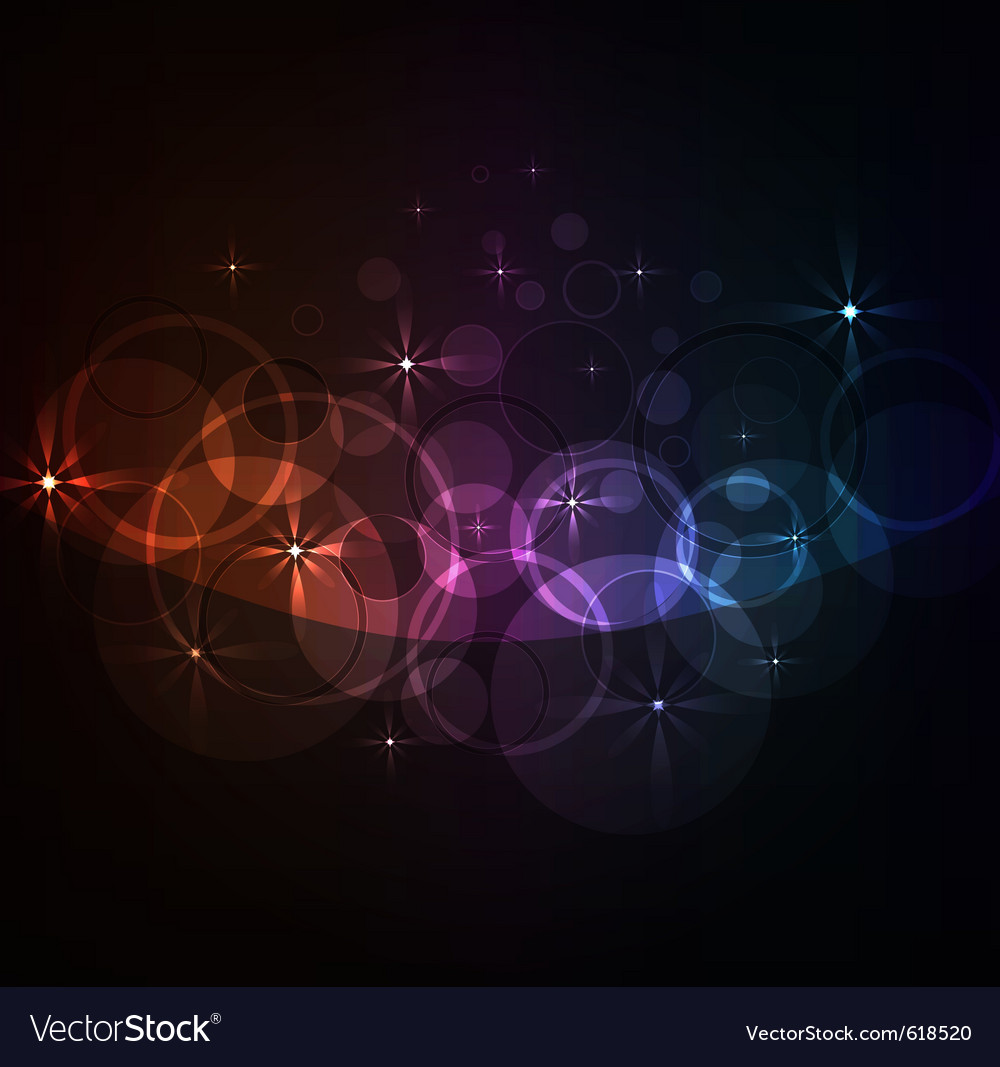 Abstract glowing background Royalty Free Vector Image